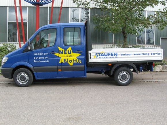 Sprinter mit Pritsche Mercedes Benz - Staufen Baumaschinen GmbH